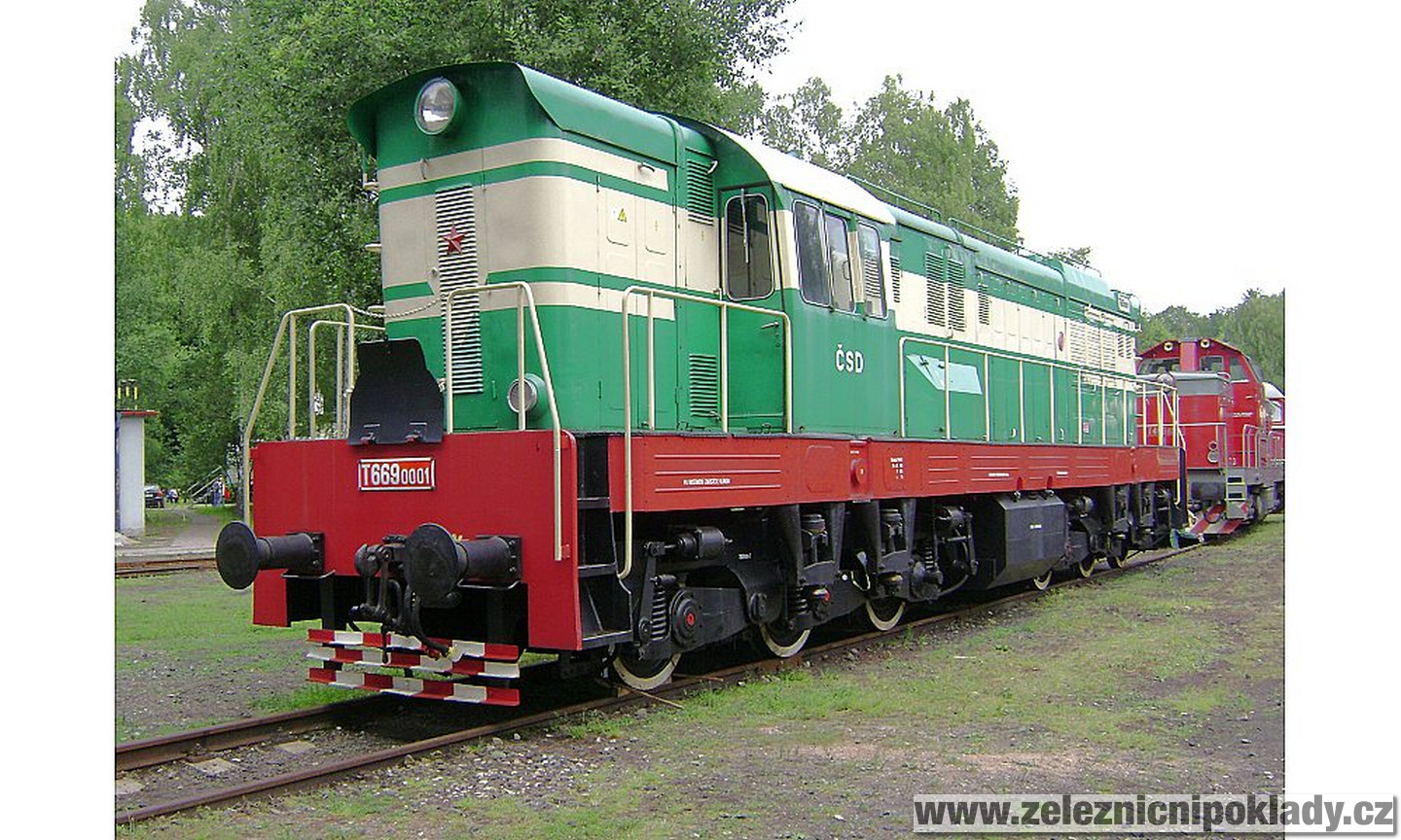 T 669.0001, T669.0001, 770 001-6 – Železniční poklady