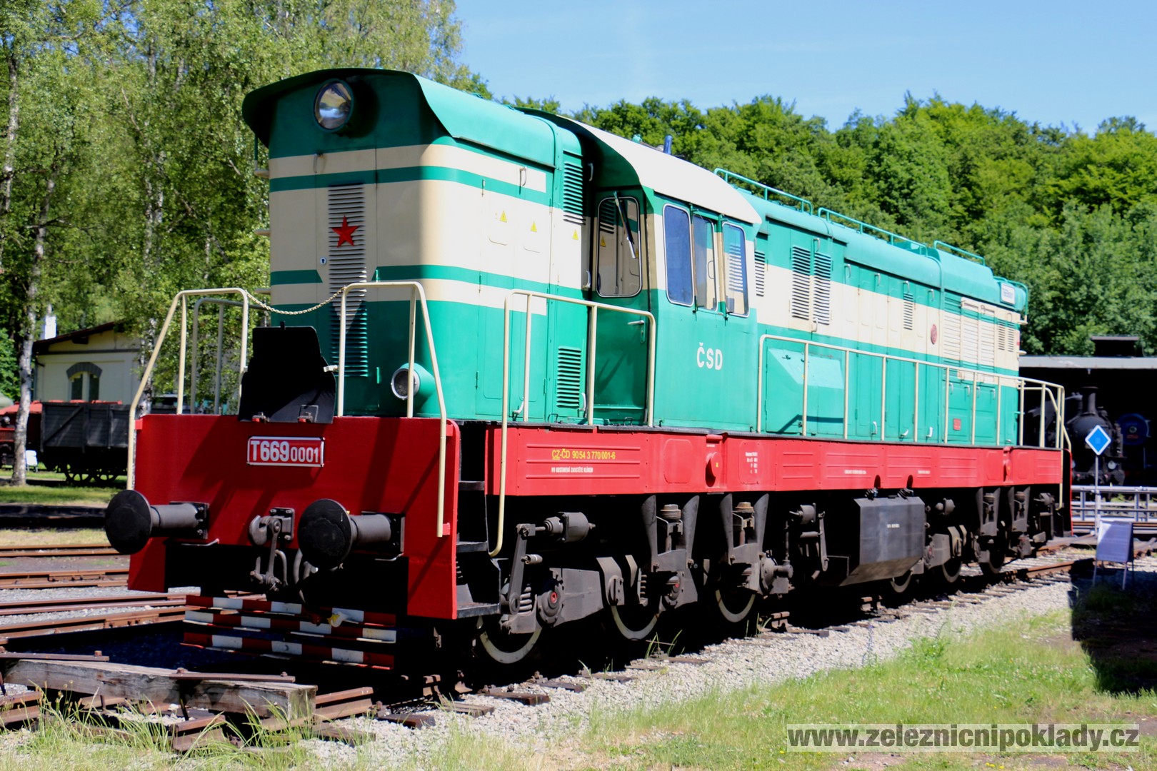 T 669.0001, T669.0001, 770 001-6 – Železniční poklady